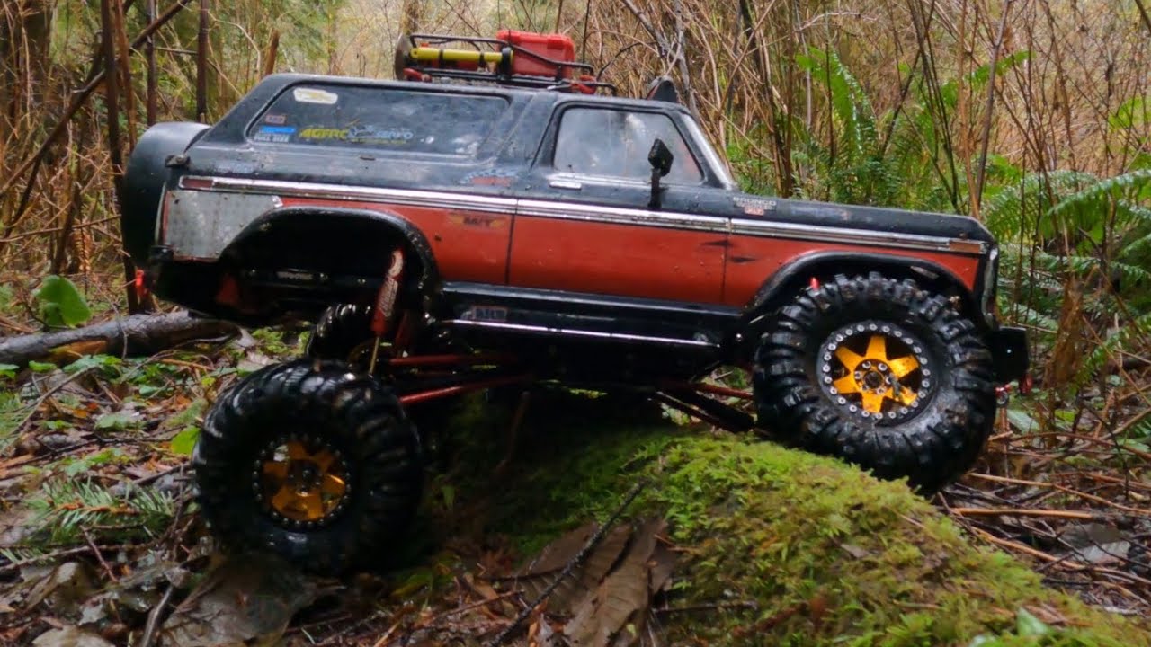 Trx4 2.2 brushless high lift kit hills and trail run! #pnwrccrawlers # ...