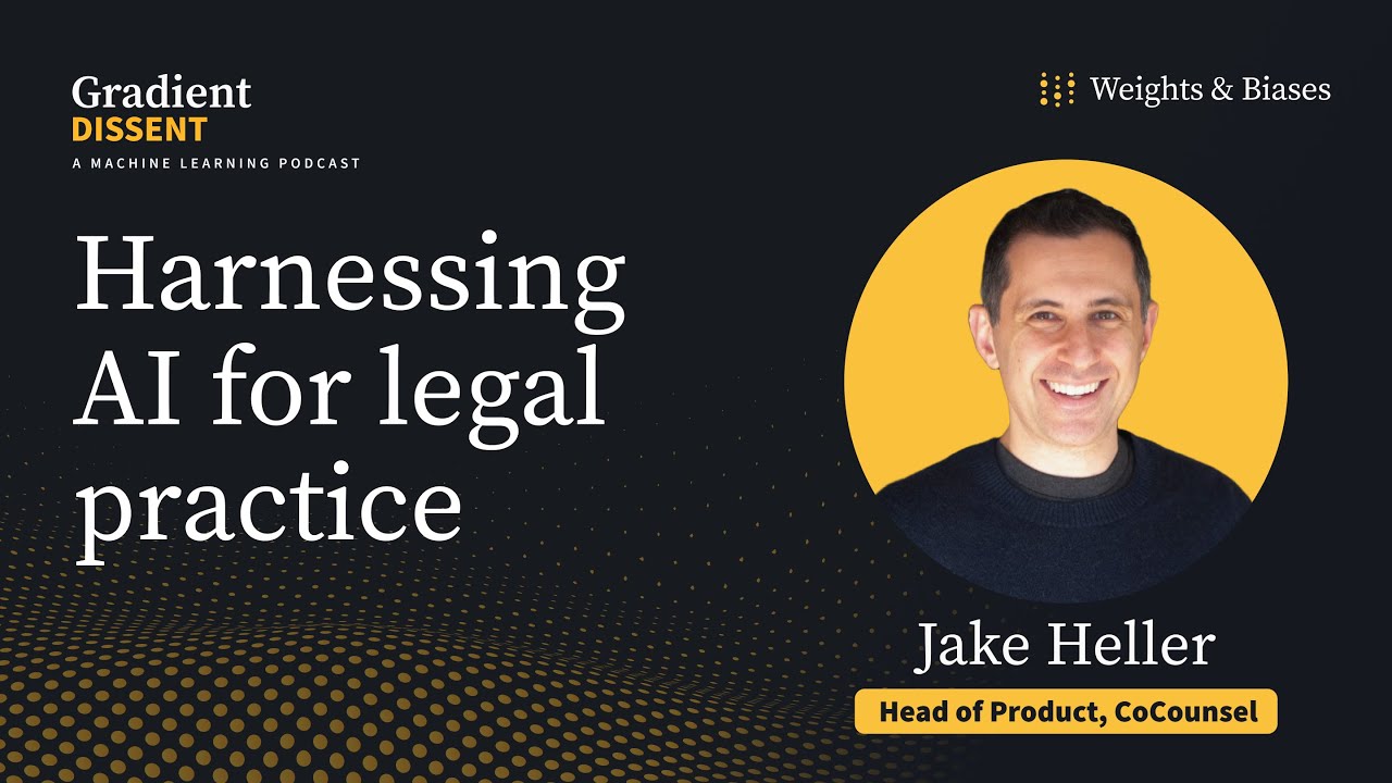 Harnessing AI for legal practice with CoCounsel’s Jake Heller - YouTube