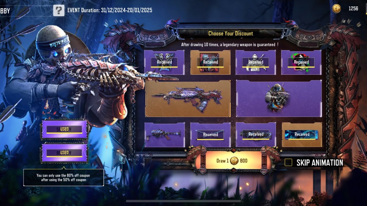 CODM Choose your discount draw for type 25 - YouTube