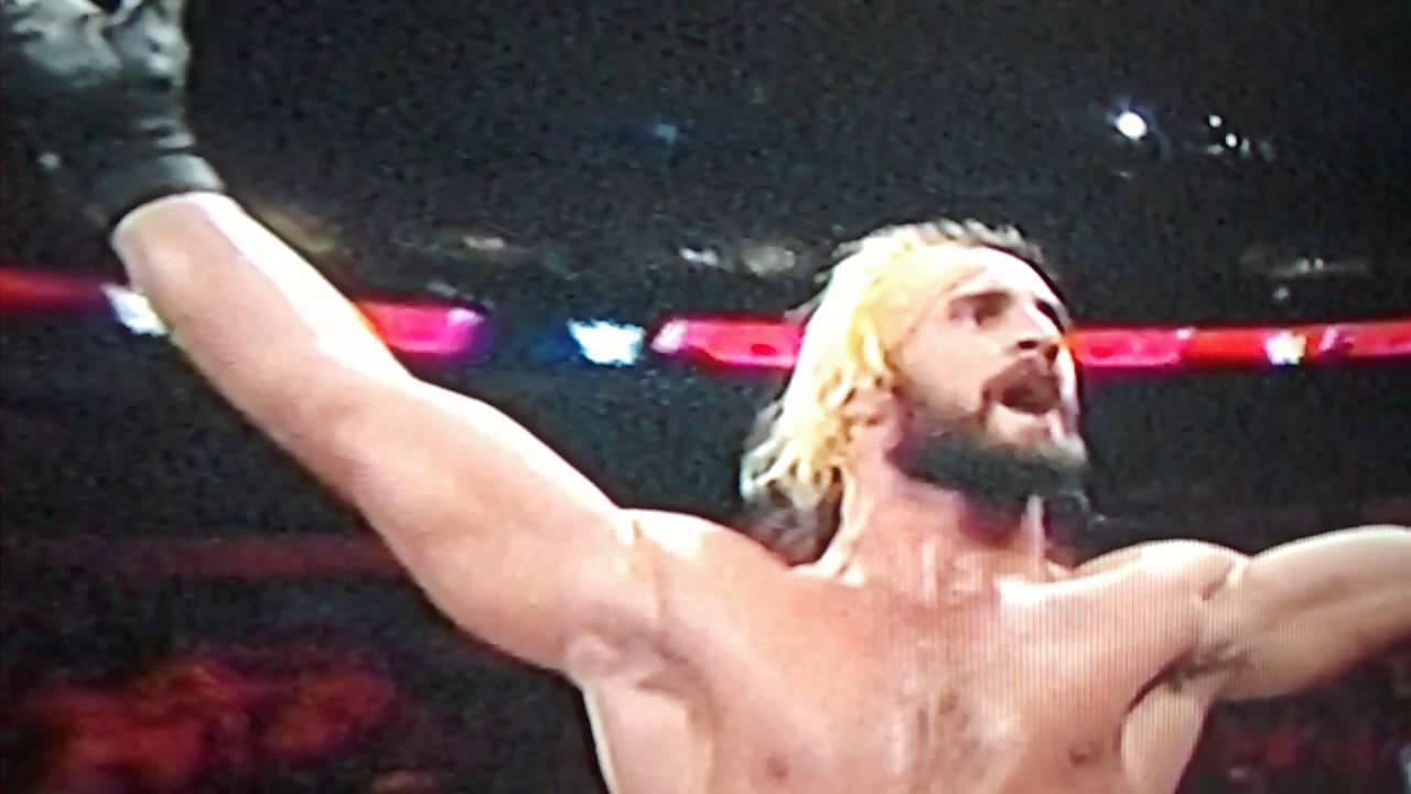 Monday Night Raw 11/3/14 Seth Rollins Finishes RO - YouTube