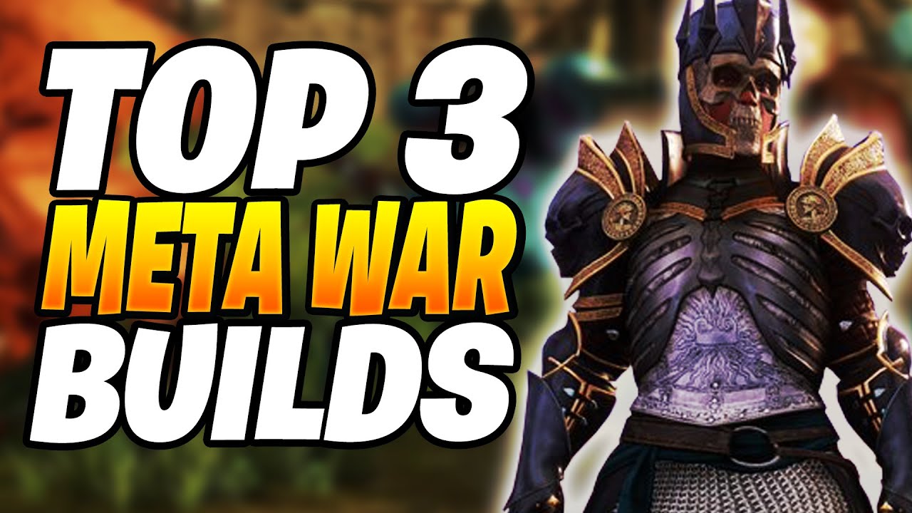 Top 3 Best META WAR Builds In New World 2022 (WIN 50v50) - YouTube