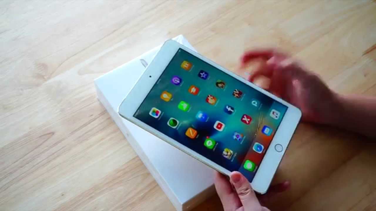 รีวิว iPad mini4 แบบไทยไทย ตอนที่ 1 ::: ตัวเล็ก พลังล้น - YouTube