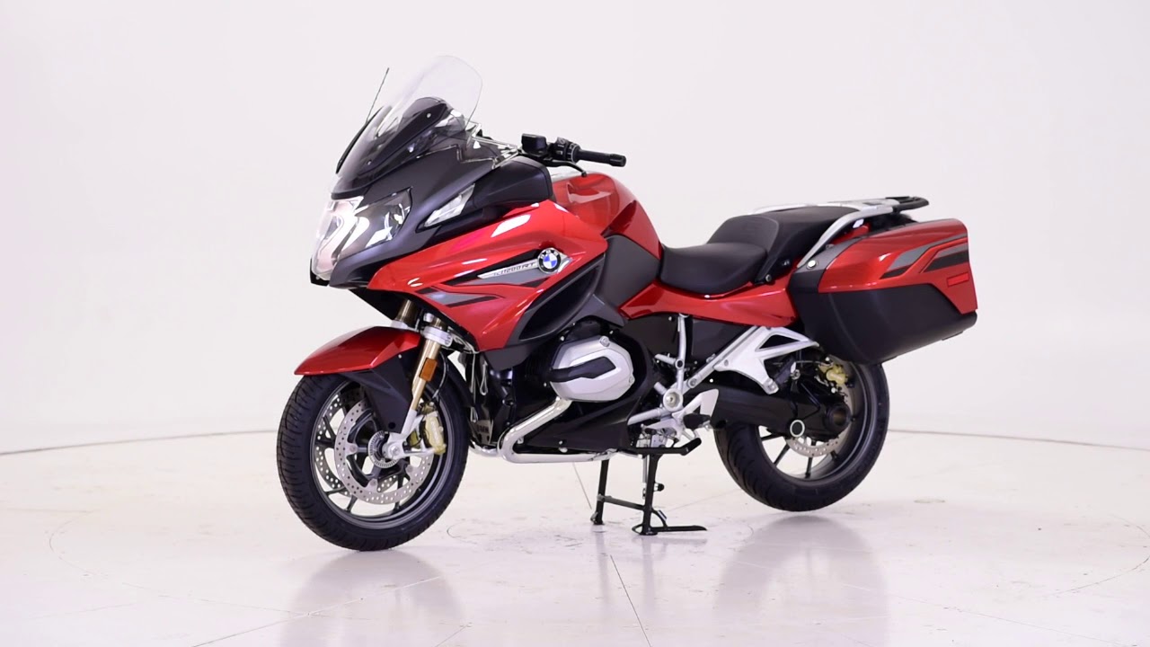 2018 BMW R1200RT Mars Red Met - YouTube