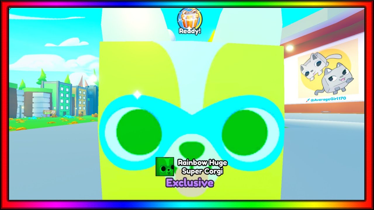 🥚🙀World's FIRST Hatched RAINBOW HUGE SUPER CORGI! (Pet Simulator X ...