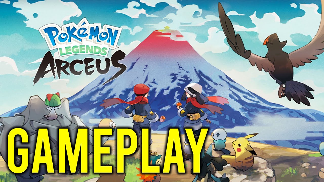 Pokémon Legends: Arceus (Intro Gameplay) - YouTube