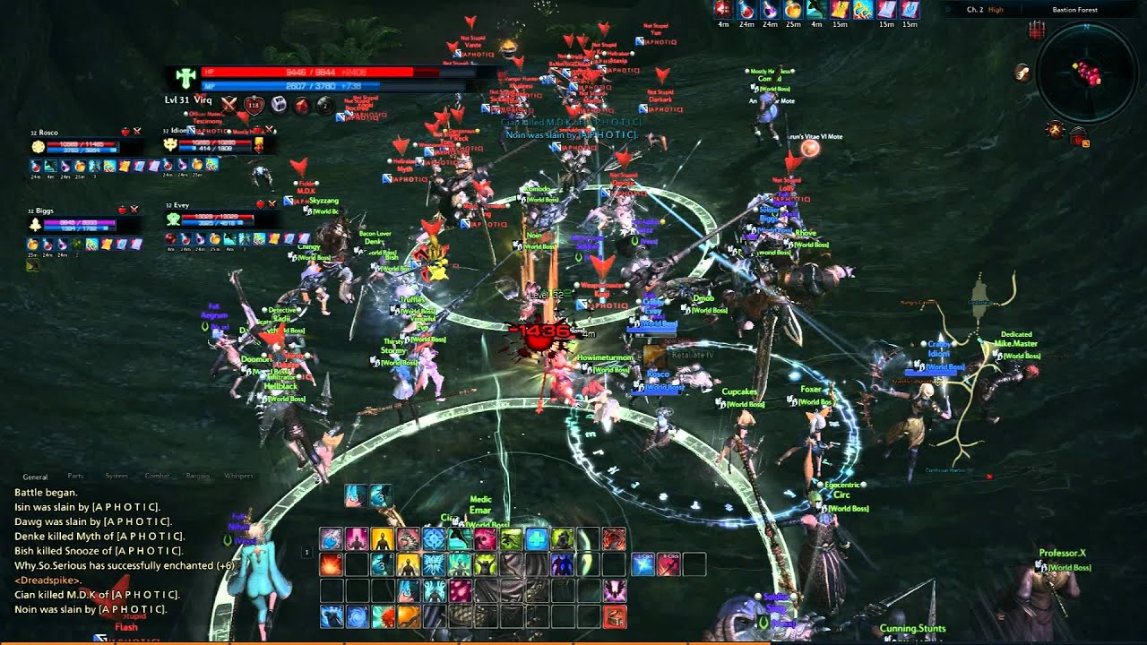 Tera: OBT | Priest GvG - YouTube