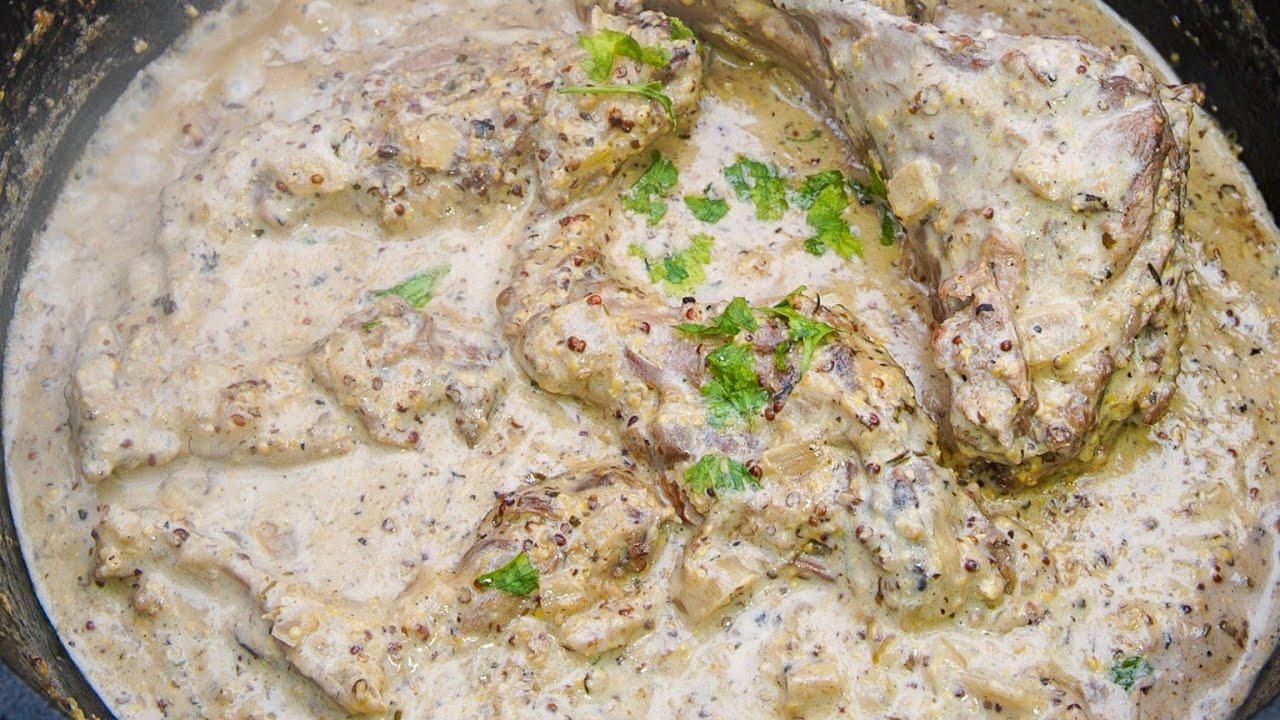 "Lapin a la Moutarde" / Rabbit in Mustard Sauce || Her Camp Kitchen ...