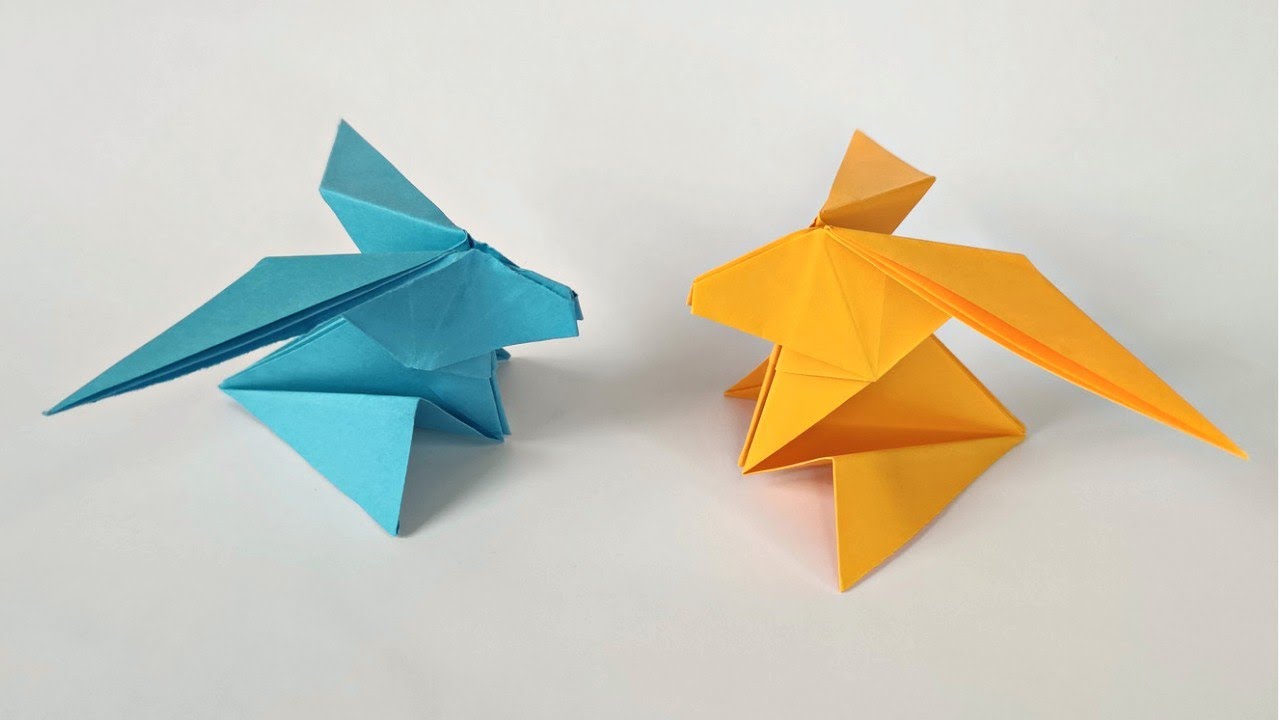 Easy origami RABBIT | How to make an easy paper rabbit - YouTube