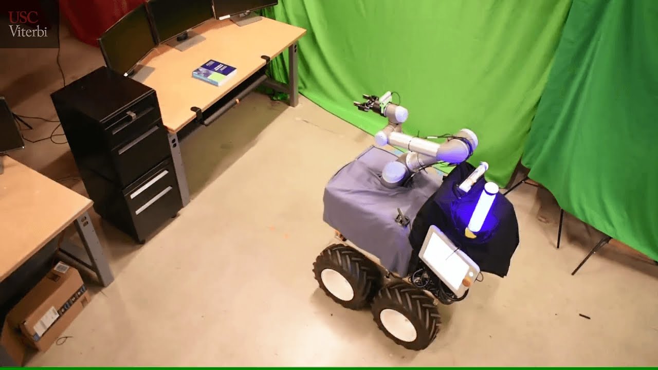 A Robotic Sidekick to the Superheroes Fighting COVID-19 - YouTube