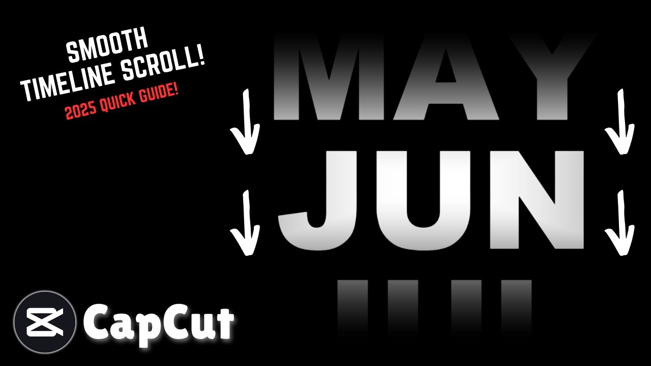 How to Create a Scrolling Timeline Animation in CapCut PC (2025 Pro Tutorial!) - YouTube
