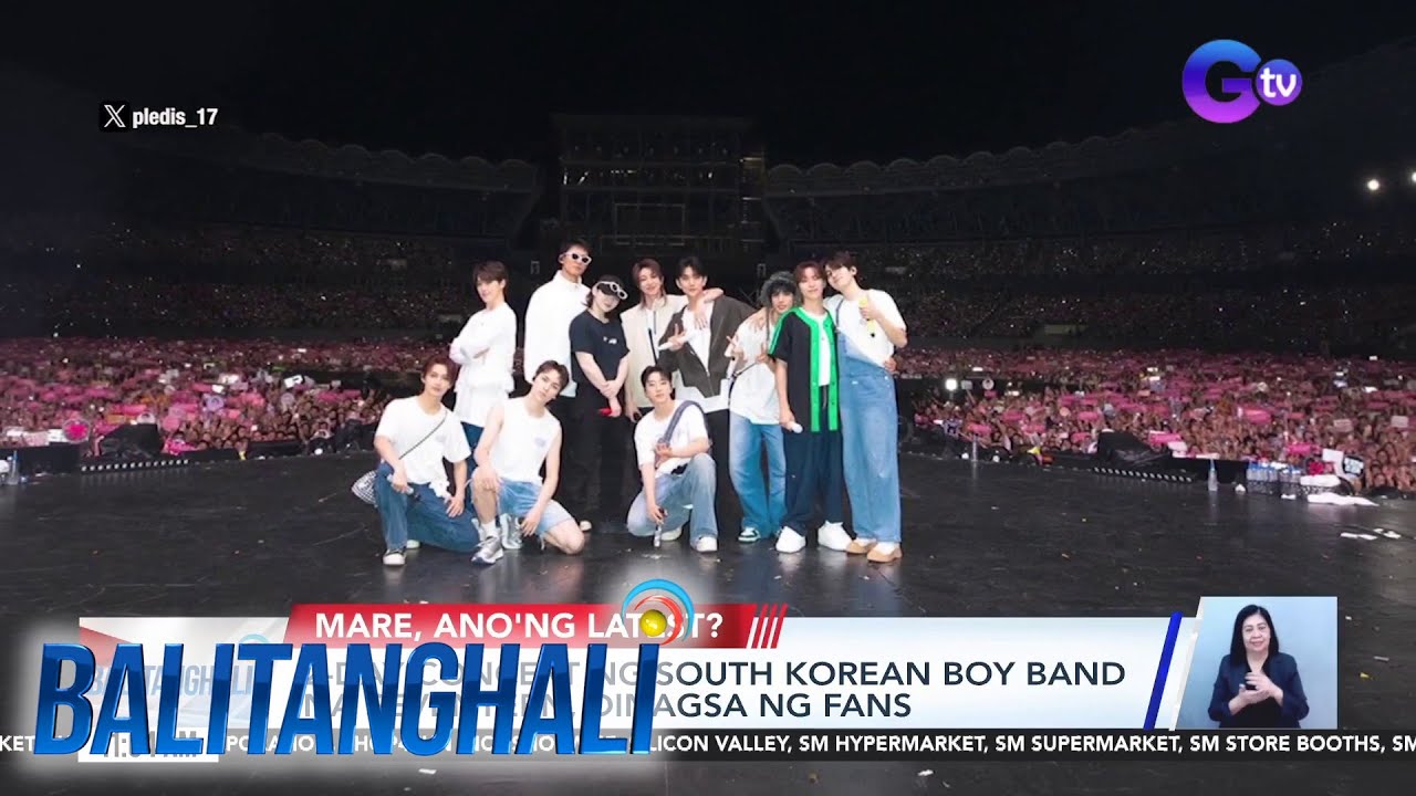 2-day concert ng South Korean boy band na SEVENTEEN, dinagsa ng fans ...