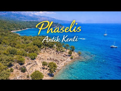 Phaselis Antik Kenti | Antalya’nın Tarihi Liman Şehri | 4K Drone Cinematic #antalya #phaselis