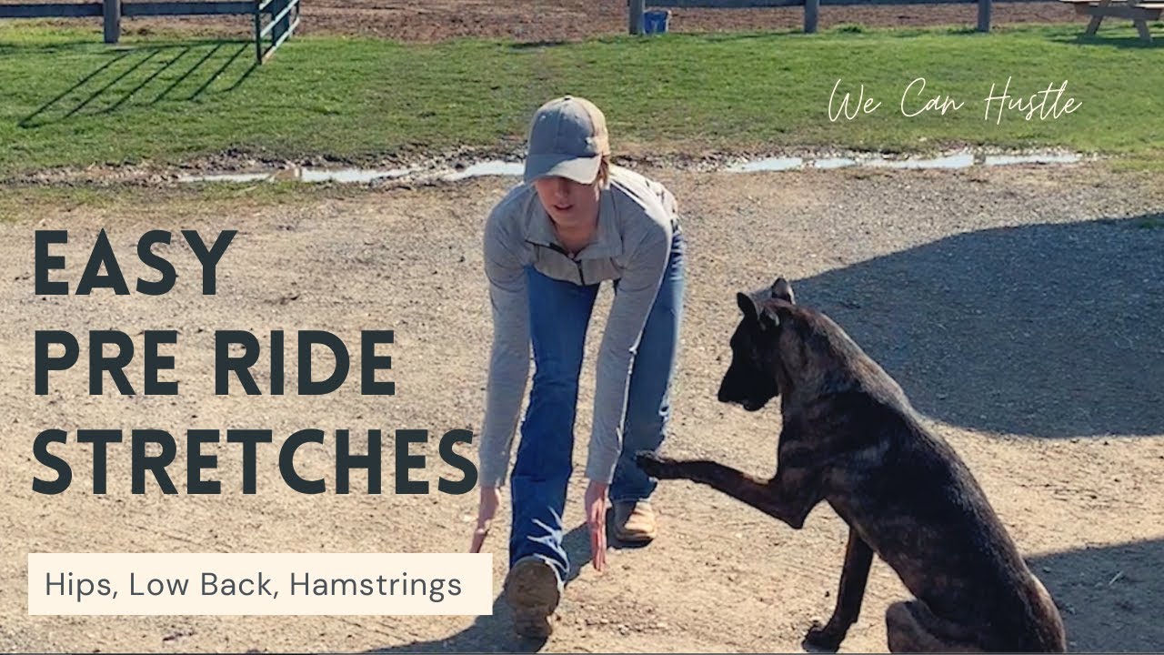 Easy Horse Back Riding Stretches to Avoid Being Stiff Before/During a ...