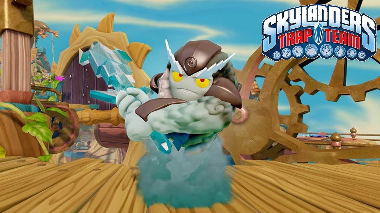 SKYLANDERS: trap team - Lets play walkthrough chapter 7 MONSTER MARSH ...