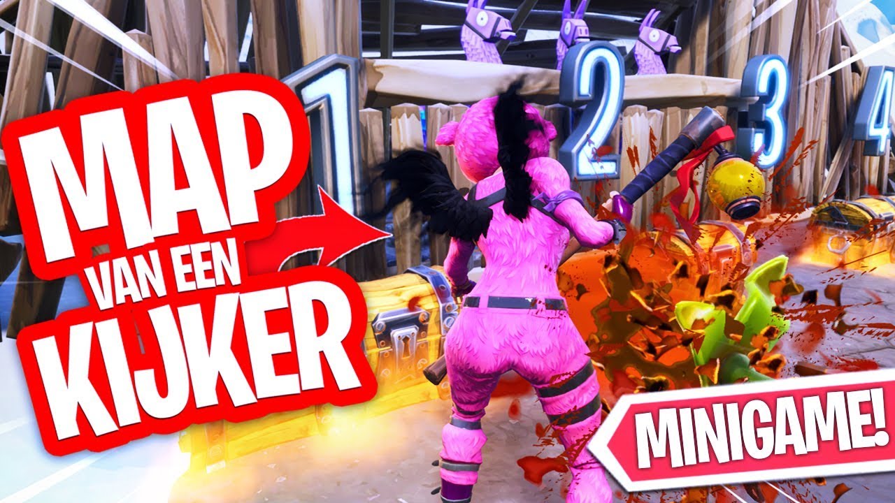 SUPER MOOIE MAP VAN EEN KIJKER!! FORTNITE CREATIVE MINIGAME! - YouTube