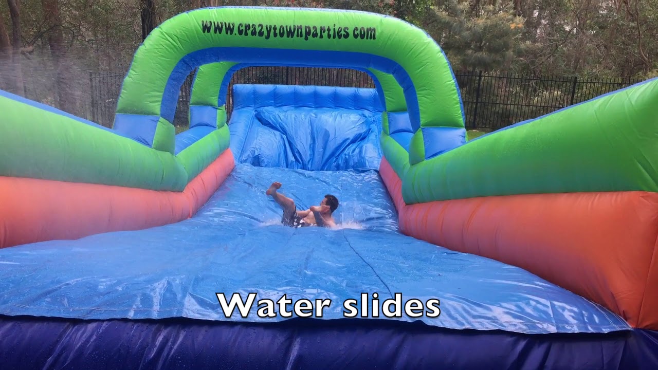 Obstacle course ideas for fun runs and colour runs - YouTube