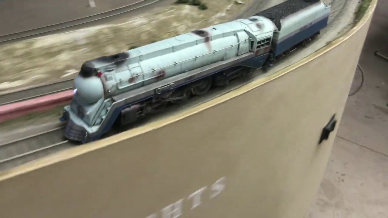 Blue Goose locomotive - YouTube