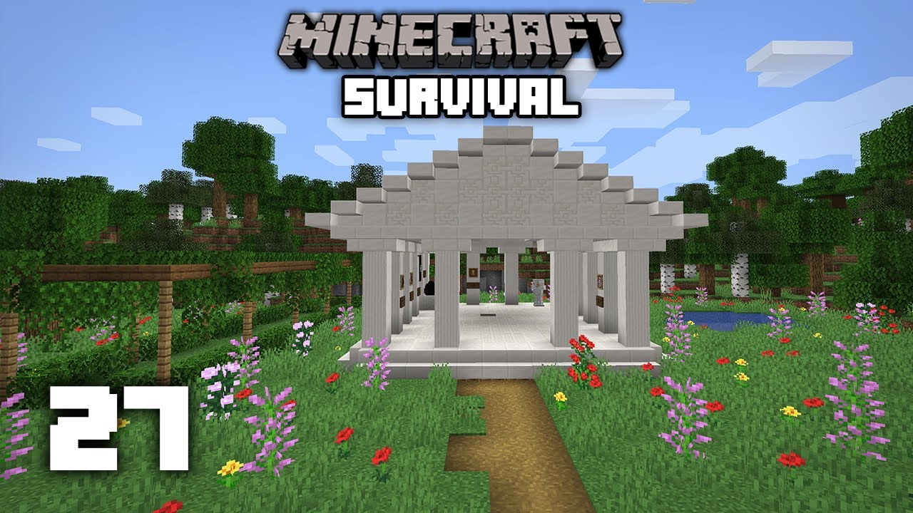 Minecraft: The Trophy Temple - 1.16 Survival Let's play | Ep 27 - YouTube