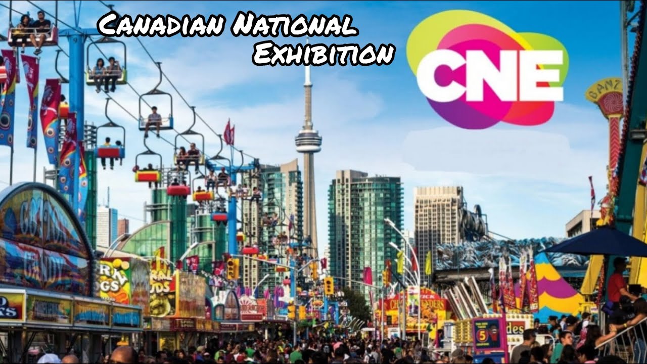 CNE 2023! Downtown Toronto! Canadian National Exhibition! 25 rides ...
