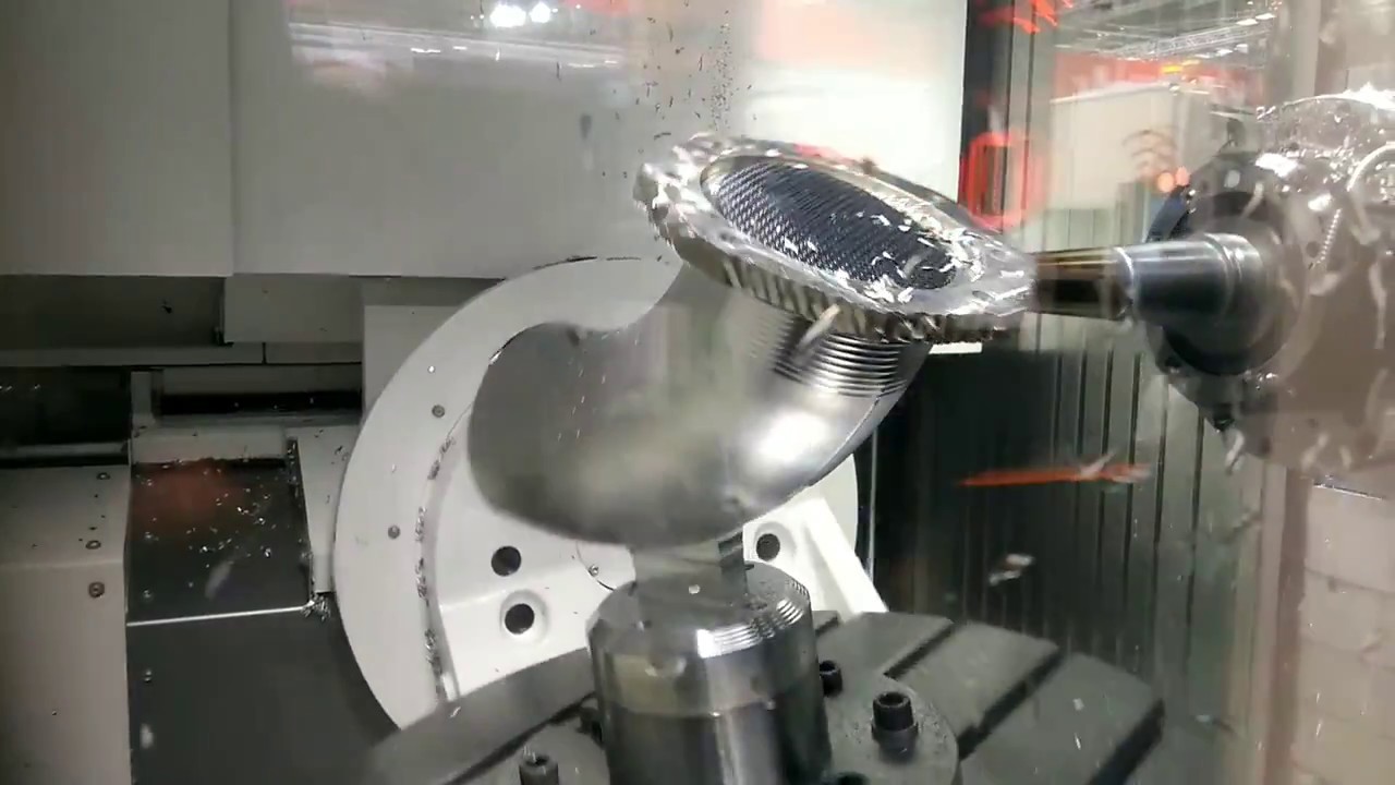 Mazak HCR-5000S at EMO 2017 - YouTube