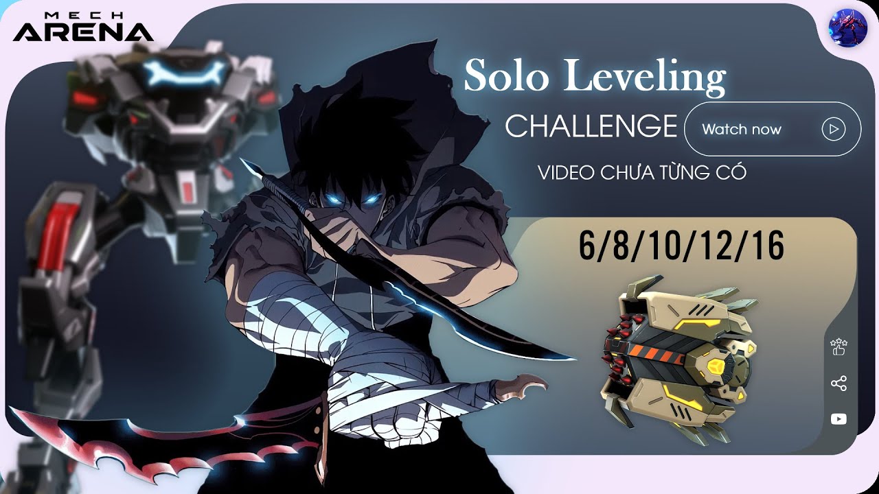 "Solo Leveling" Challenge!😎Mech Arena - YouTube