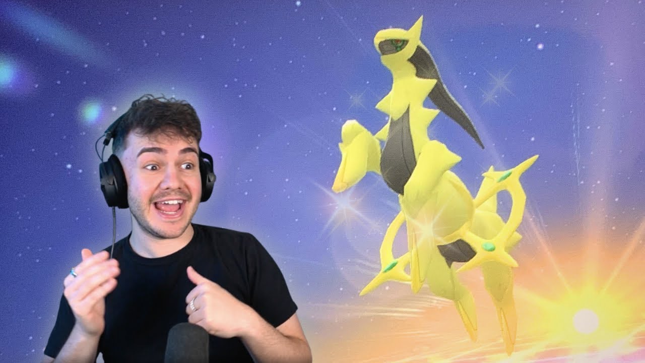 Johnstone catches shiny GOD in only 130 resets! - YouTube