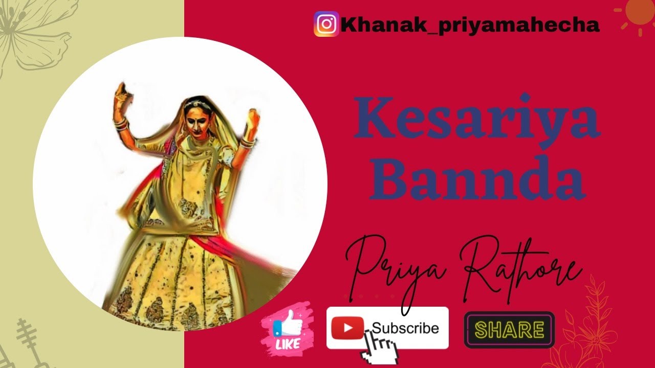 ||Ghoomar||Kesariya Bannda||Folk Music||Priya Rathore - YouTube