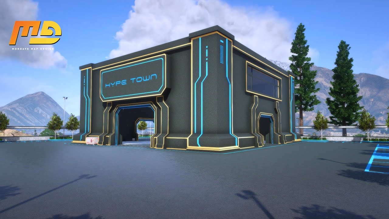 [ FIVEM ] MAP REBEL SCI-FI V2 by .🧡Mondaye Map Design - YouTube