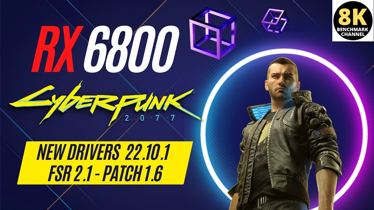 RX 6800 CYBERPUNK 2077 1.6 | 1080p 1440p 4K | FSR 2.1 RAY TRACING - YouTube