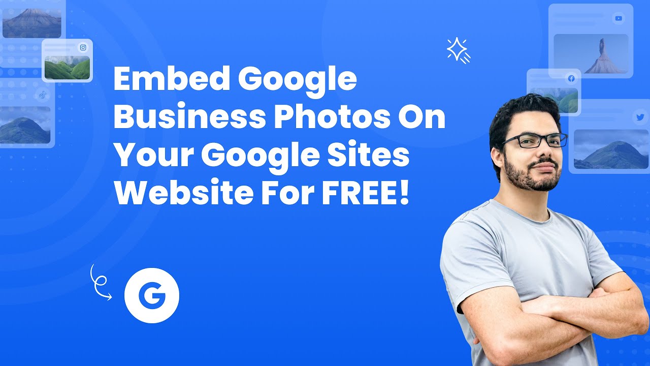How to embed Google business photos on Google sites for FREE? #embed # ...