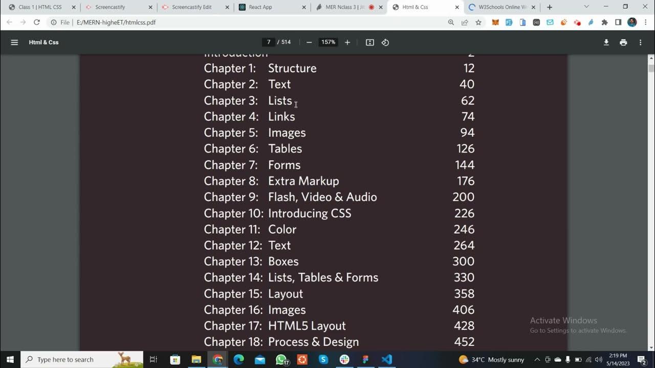 HTML & CSS || CLASS 3 || MERN || Urdu / Hindi - YouTube