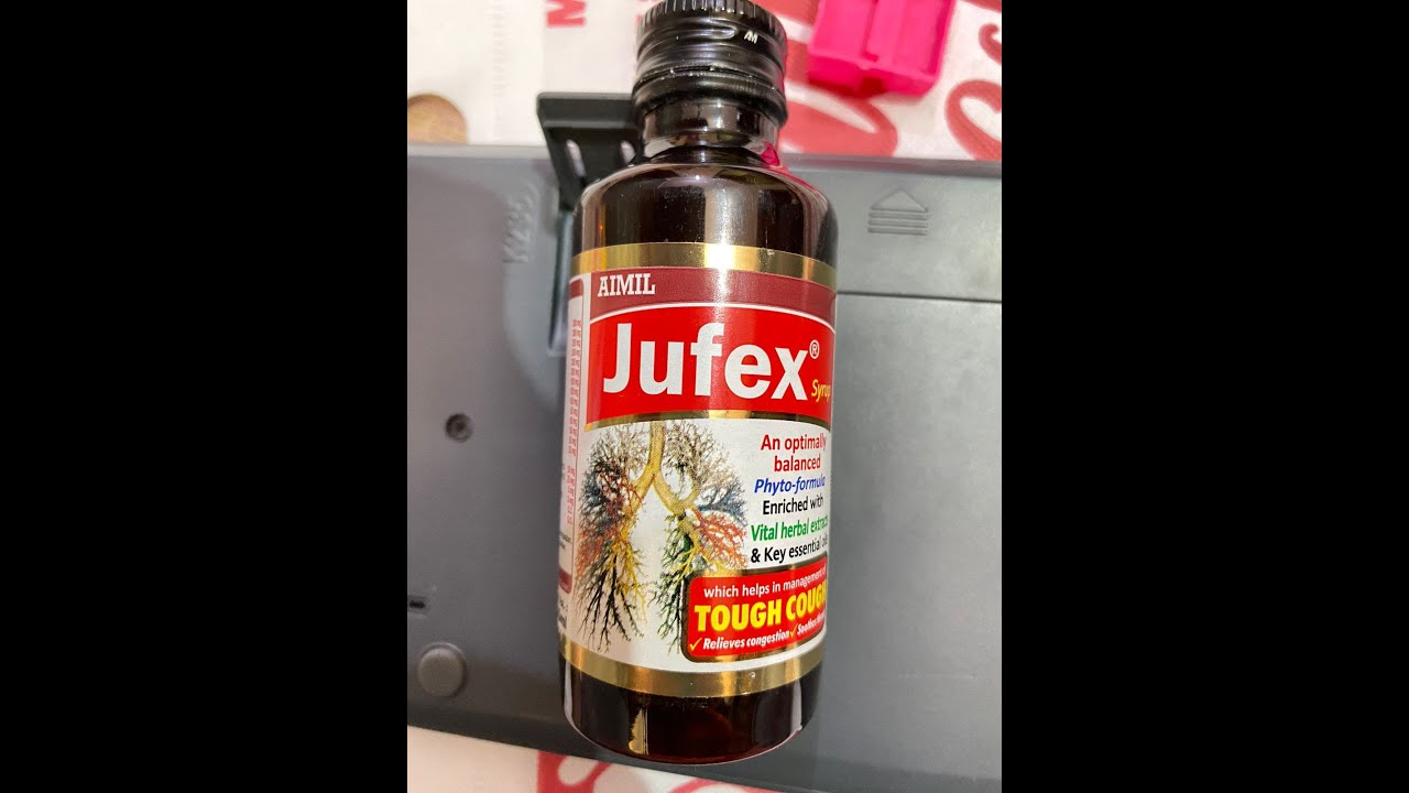 Jufex forte syrup Review - Ayurvedic cough syrup - Aimil Jufex Forte ...