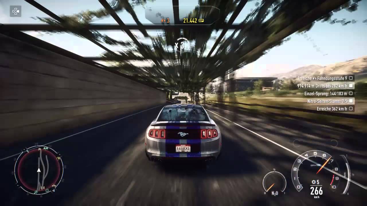 Need for Speed Rivals Ford Mustang GT 2014 NFS Movie Edition PS4 ...