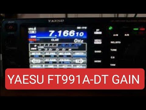 YAESU FT-991 DT GAIN - Adjust USB out Put ( Helps with (ALC) - YouTube