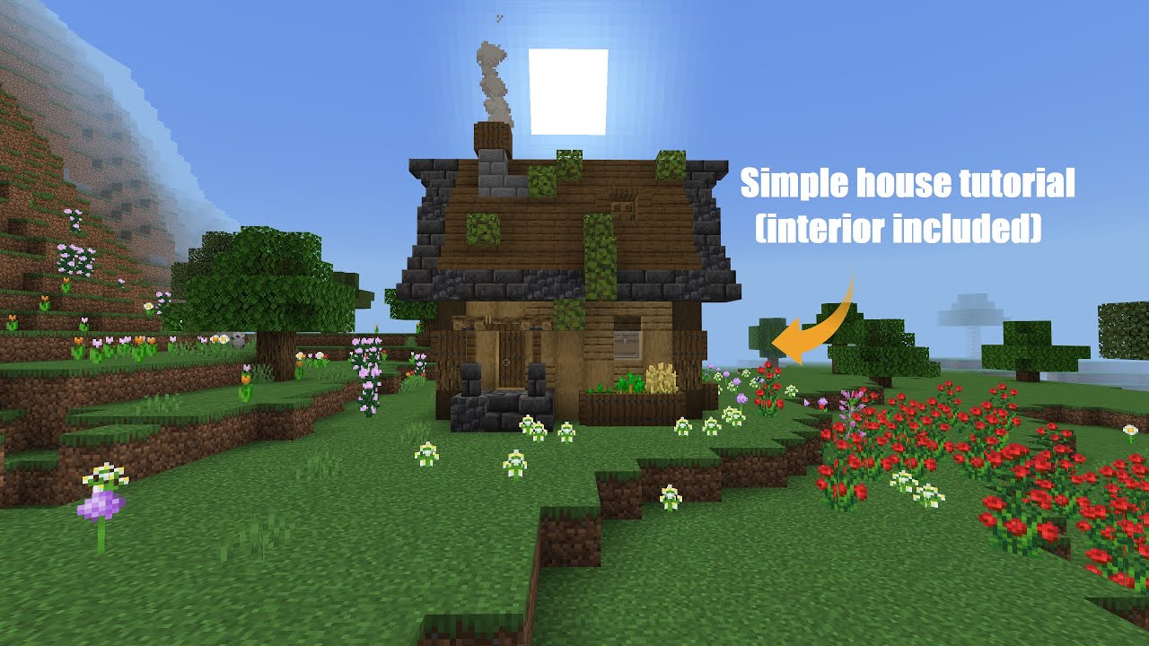 Minecraft: How to build a survival starter house | tutorial - YouTube