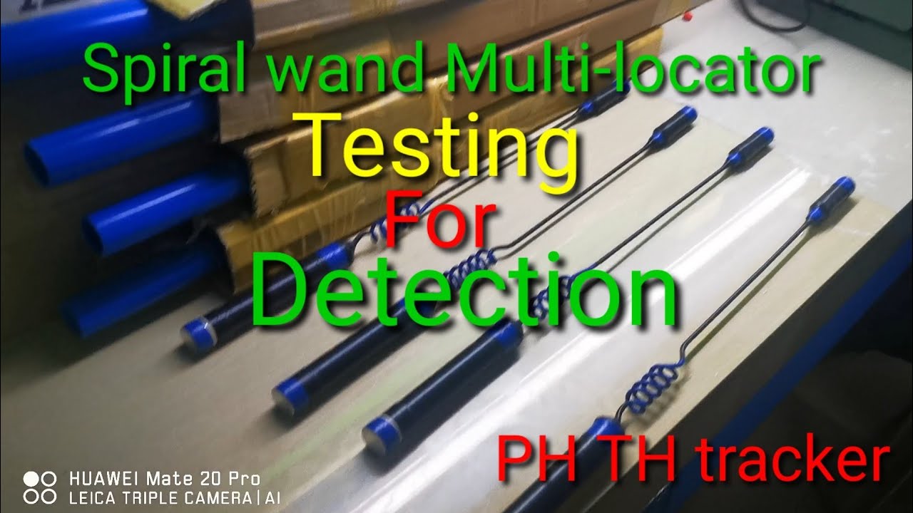 Spiral wand Multi-locator testing for detection /PH TH tracker - YouTube