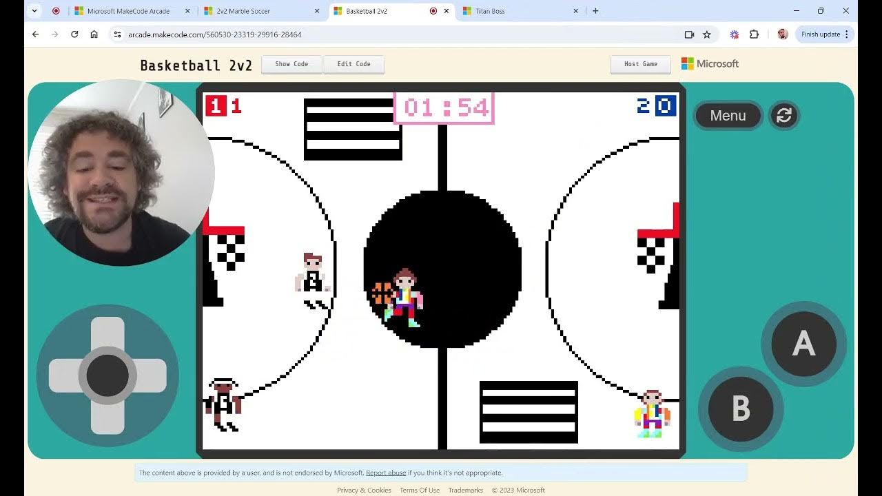 Building and Playing 4 Player Online Multiplayer Games in MakeCode Arcade 👾 - YouTube