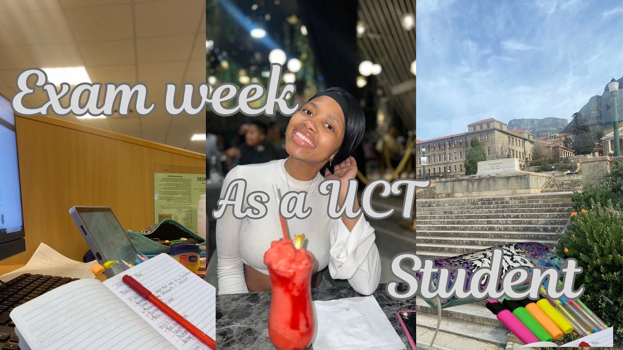 UNI DIARIES : Exam week in a UCT student’s life - YouTube