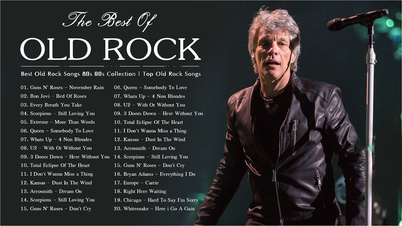 Old Rock 80s and 90s - The Best Old Rock Greatest Hits - YouTube