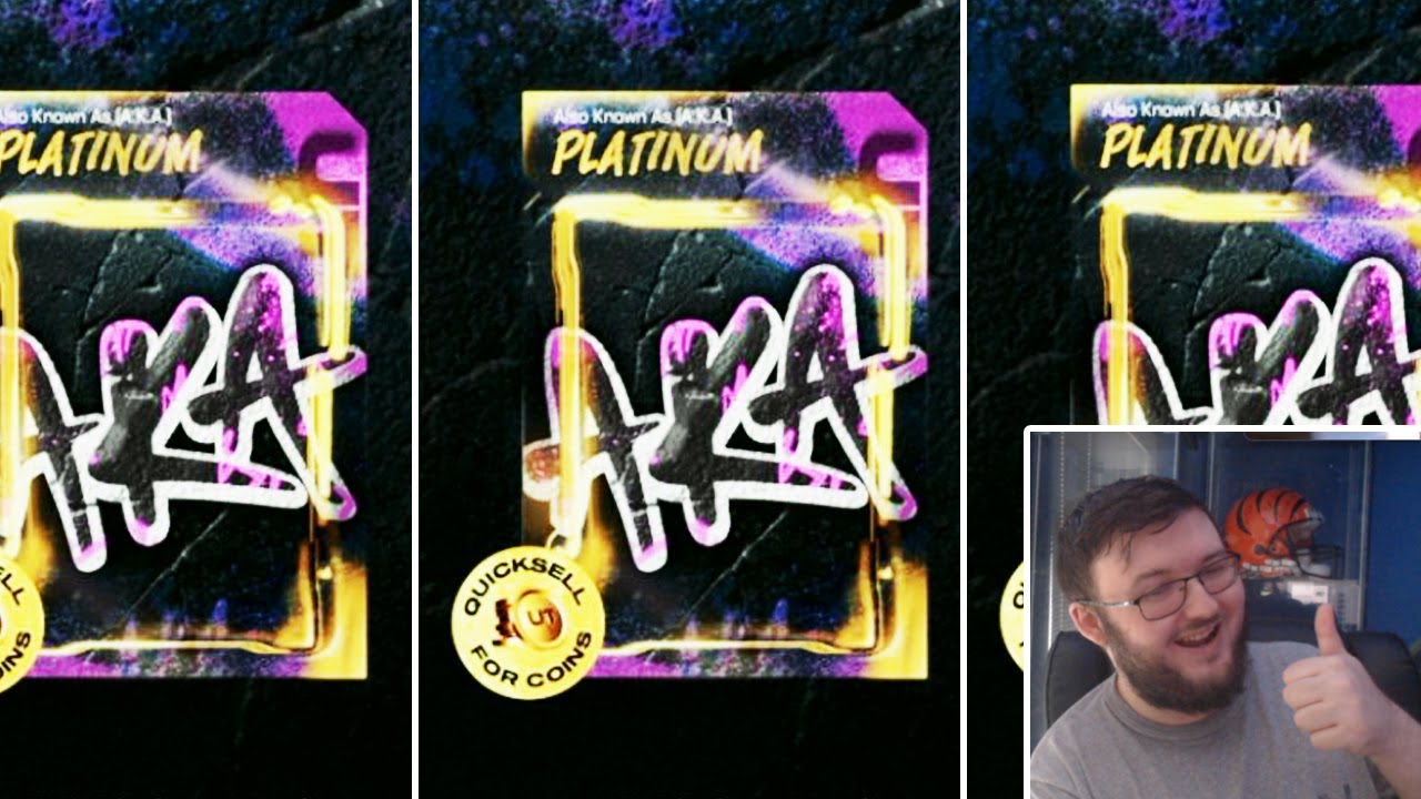 SO I OPENED UP THREE AKA PLATINUM PACKS....................!!| MADDEN ...