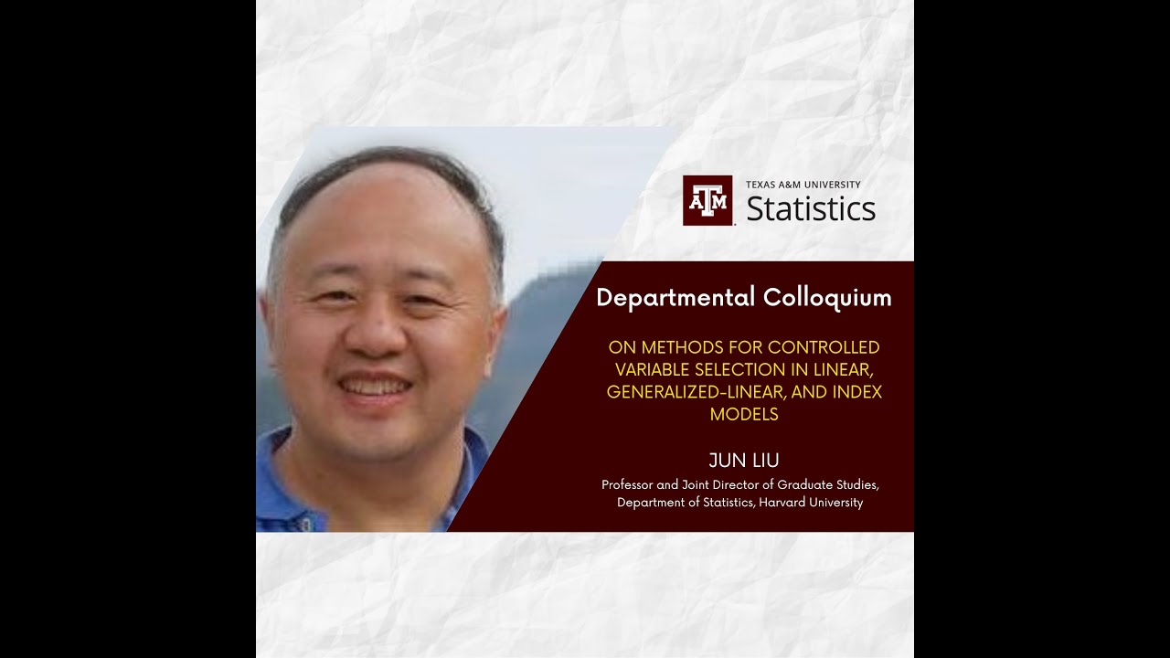 Jun Liu's Colloquium- March 31, 2023 - YouTube