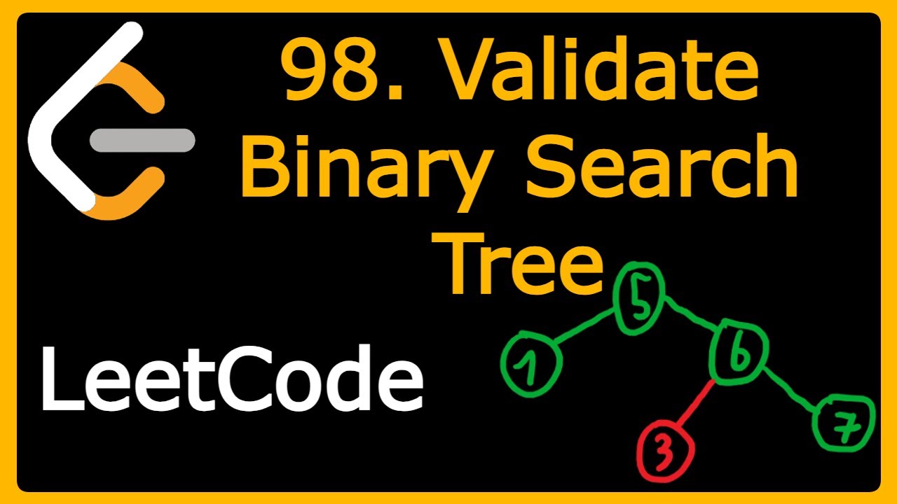 98 Validate Binary Search Tree Leetcode Español Python Youtube
