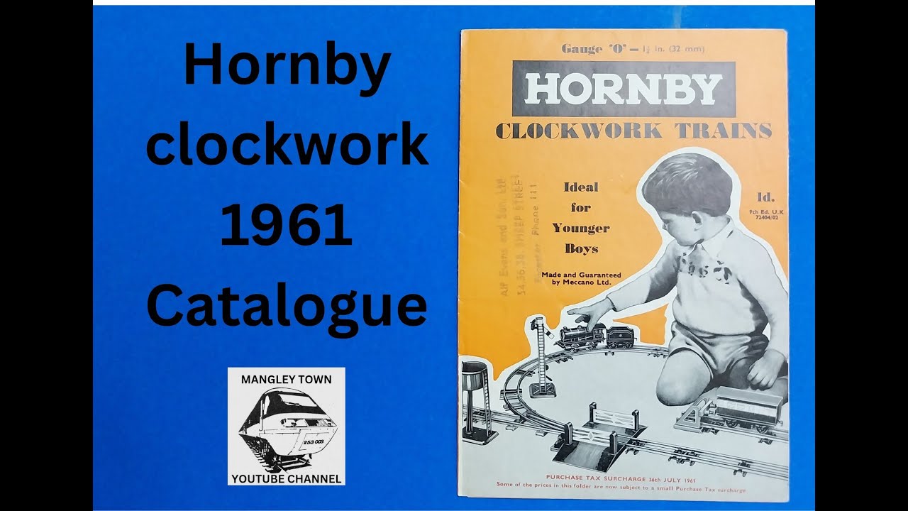 Hornby Clockwork 1961 model railways catalogue full look through from ...