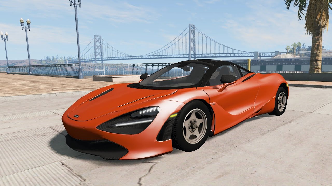 BeamNG.drive - McLaren 720S Coupe 2017 - Car Show Test Drive Crash . 4K ...