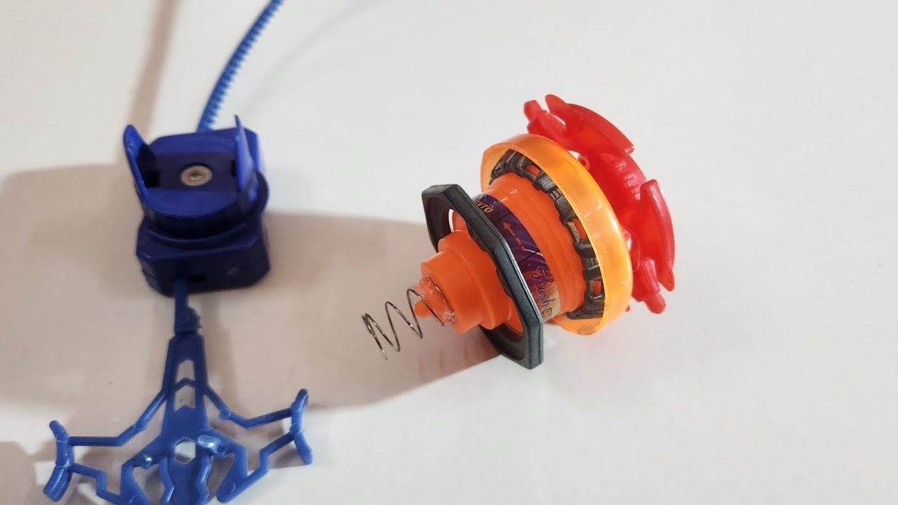 Spring Red Upper Part Beyblade - YouTube