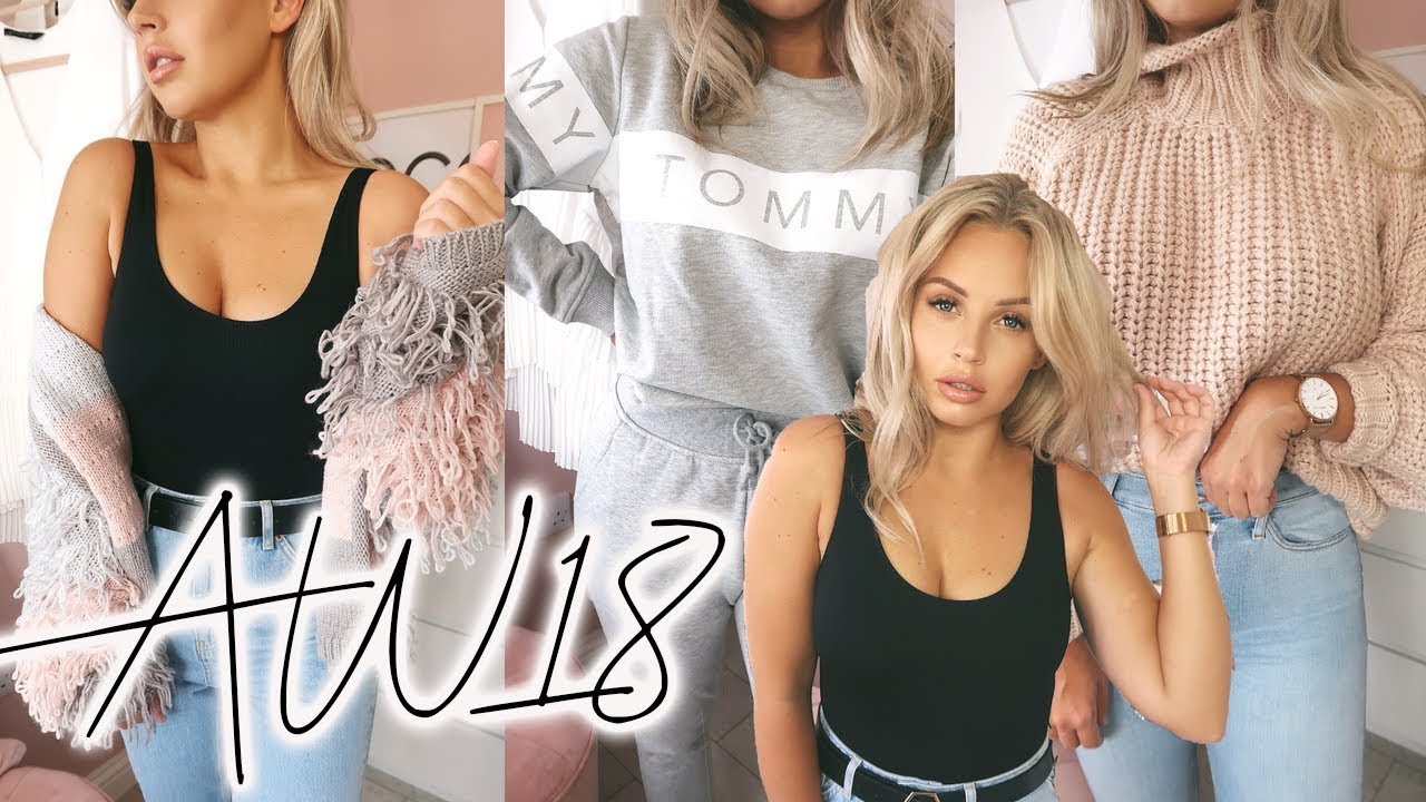 AUTUMN/WINTER TRY ON HAUL & TRENDS AW18 | Lucy Jessica Carter - YouTube