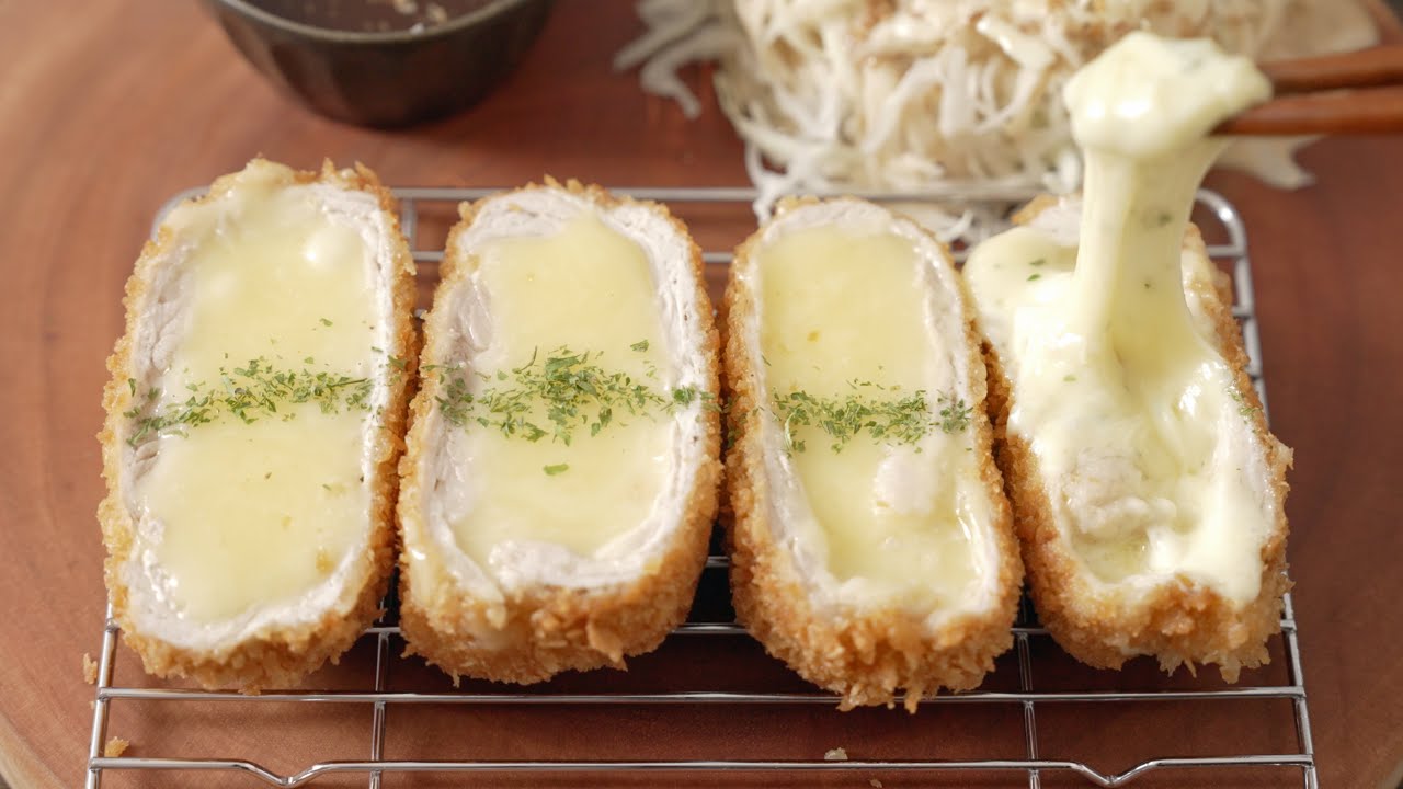 $10 Cheese Tonkatsu | Cooking Quest - YouTube
