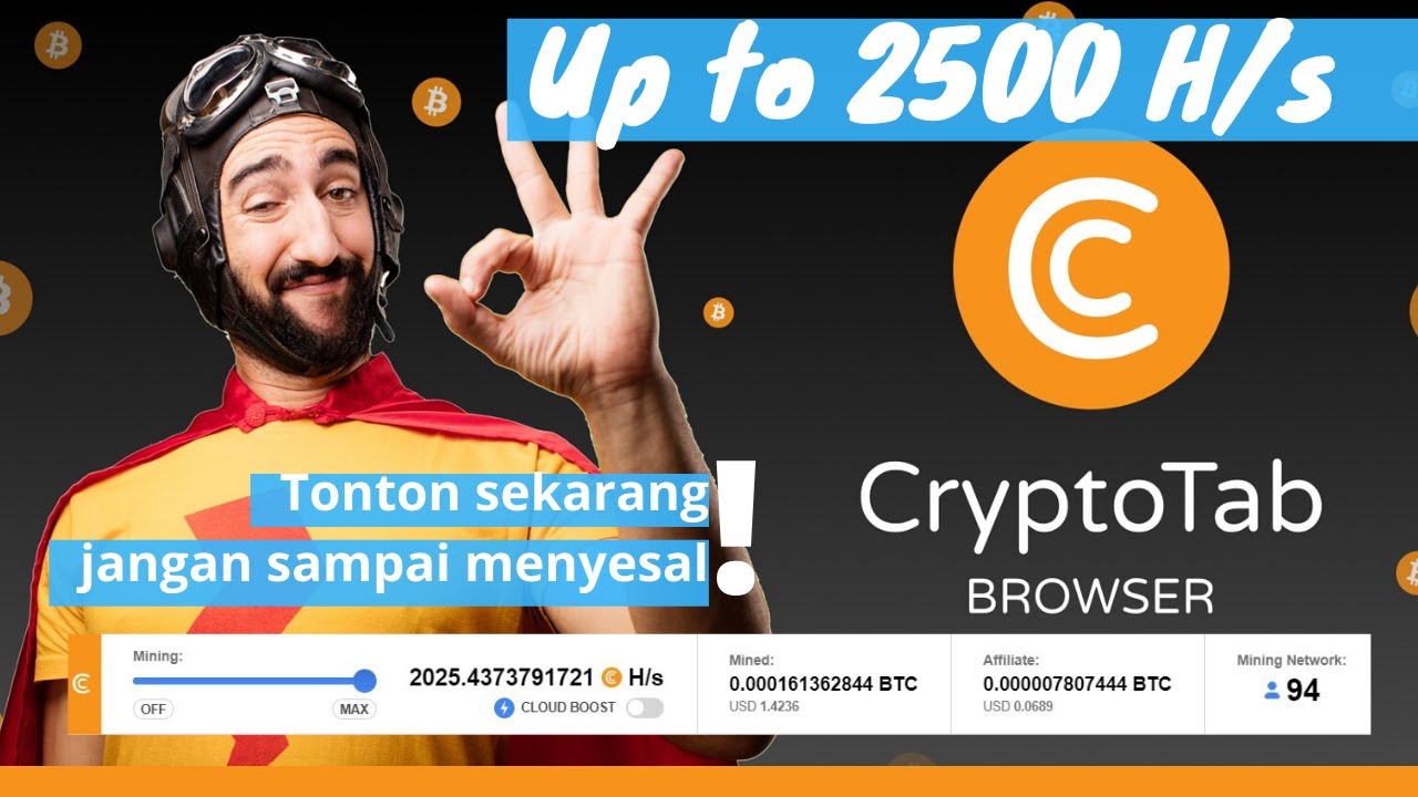 CARA MEMAKSIMALKAN CRYPTOTAB BROWSER DENGAN CEPAT - YouTube