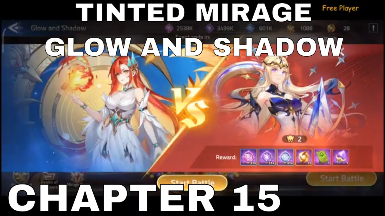 TINTED MIRAGE GLOW AND SHADOW CHAPTER 15 MOBILE LEGENDS ADVENTURE - YouTube