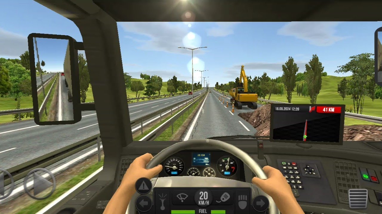 🔵 Heavy Container Truck Game|Truck Simulator game|Indian truck driving ...